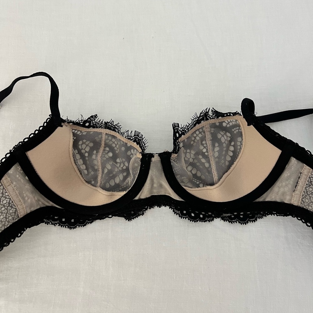 Victoria’s Secret Wicked Unlined Lace Balconette Bra … - Gem